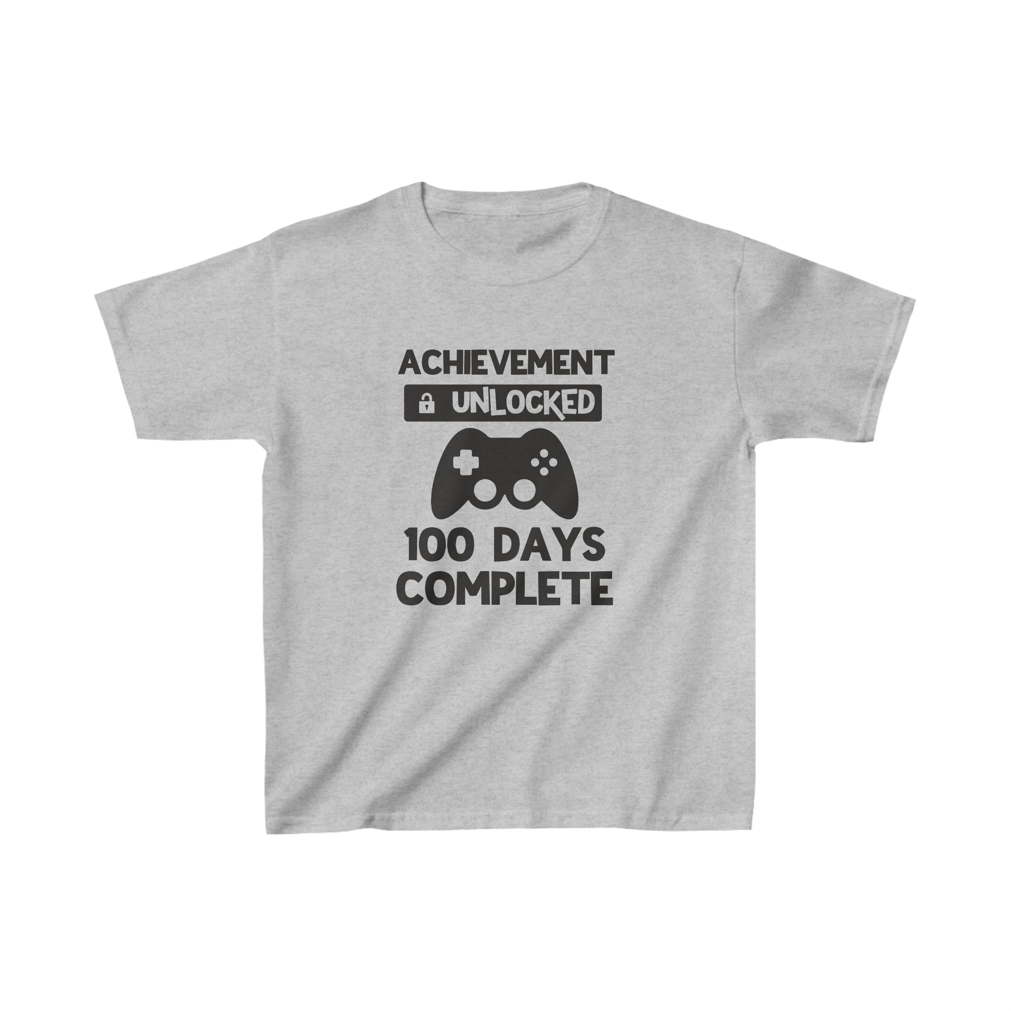 100 Days Complete - Kids Heavy Cotton Tee – Simplymindfulmomma